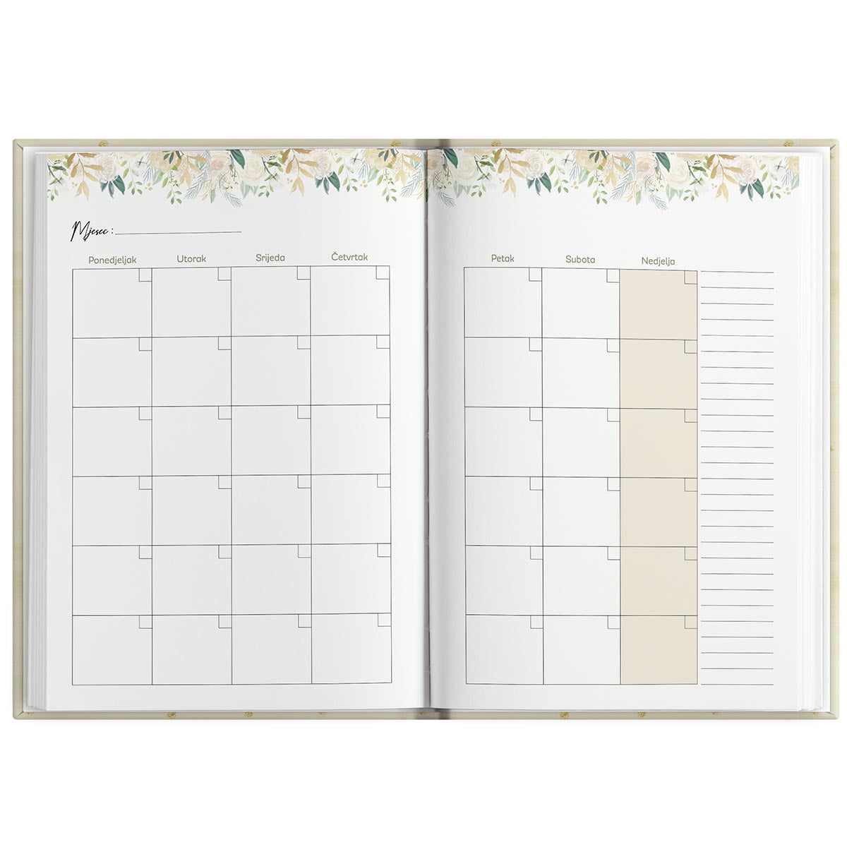 Ženski rokovnik | Planeri za svaki dan – Planner boutique