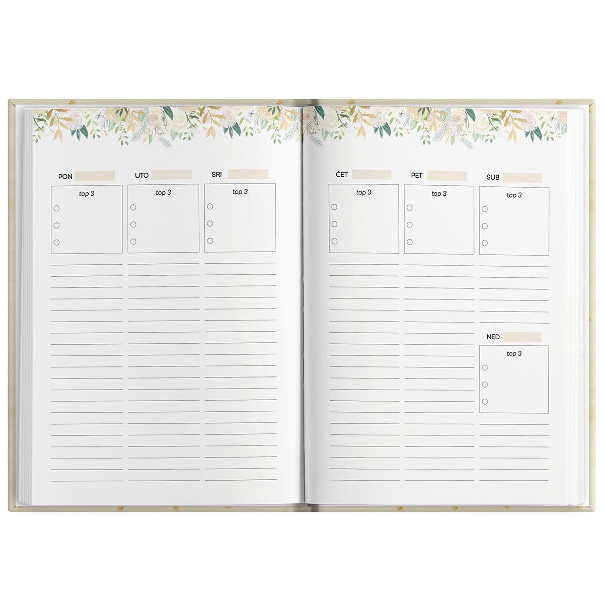 Ženski rokovnik | Planeri za svaki dan – Planner boutique